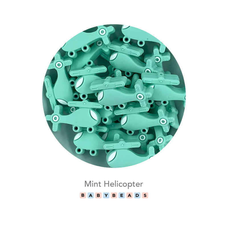 Silicone Beads - Helicopter | BabybeadsSA