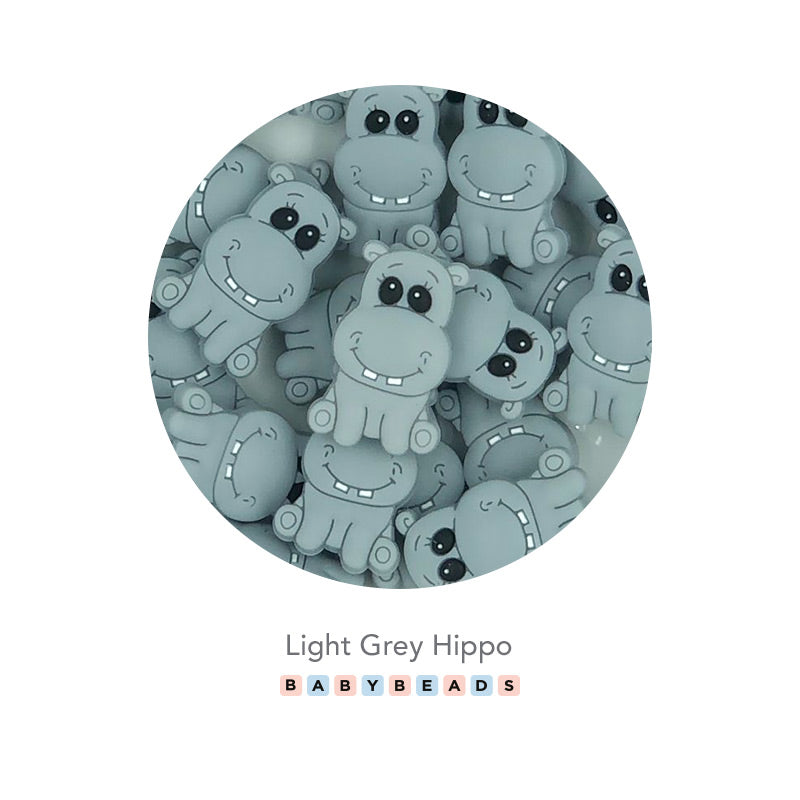 Silicone Beads - Hippo Beads | BabybeadsSA