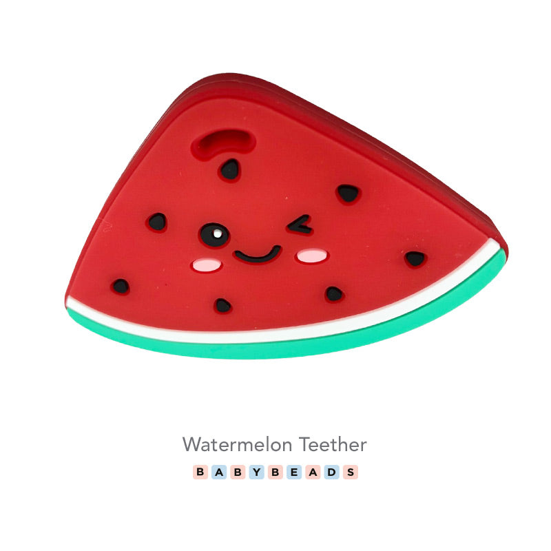 Silicone Teethers - Watermelon | BabybeadsSA